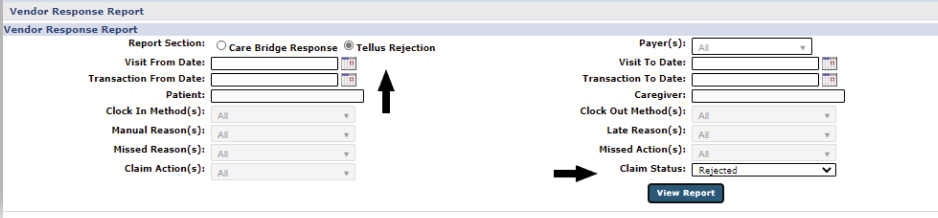 Tellus Response Report