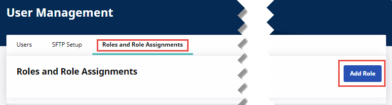 Add and Edit User Roles